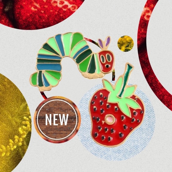 Jewelry | The Very Hungry Caterpillar Enamel Pin Set World Of Eric ...